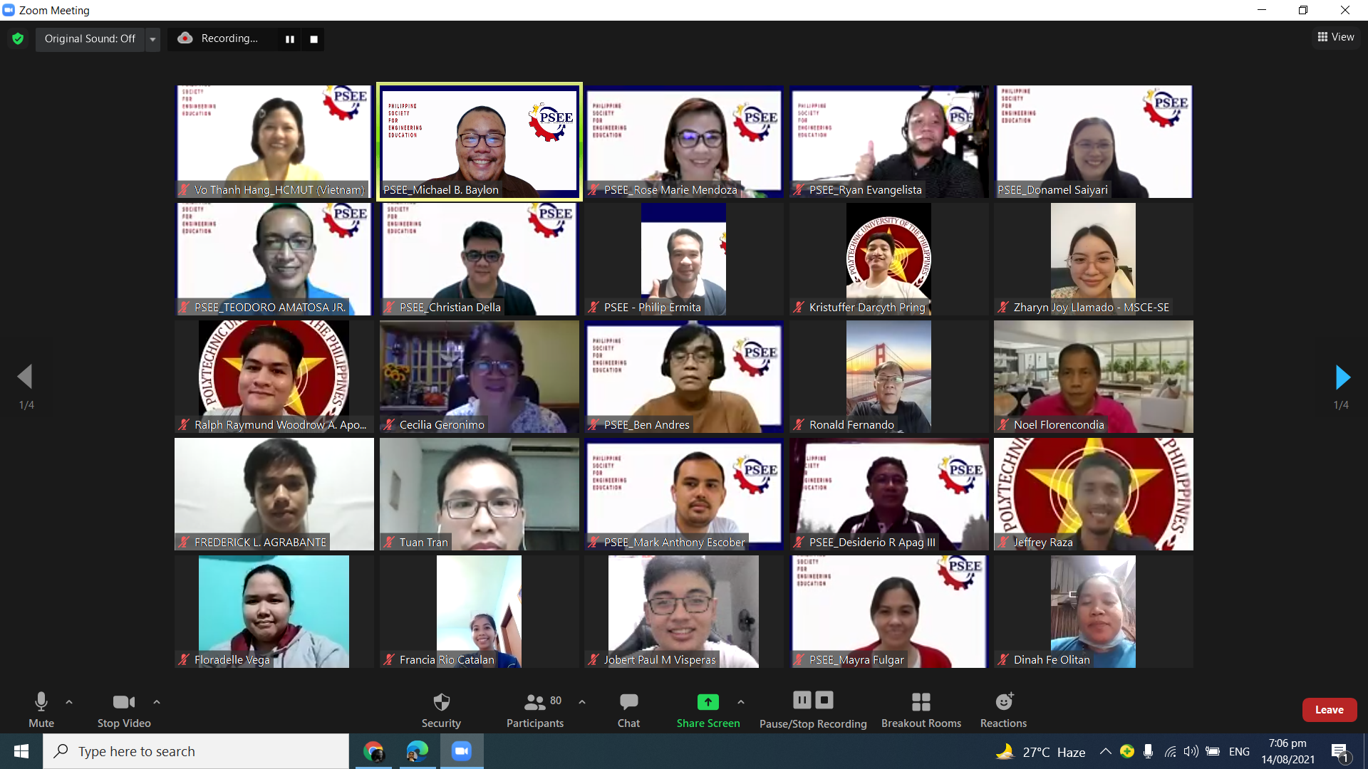 Programs and Events – Philippine Society for Engineering Education